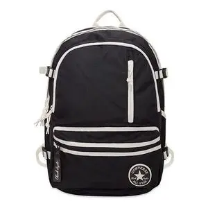 CONVERSE Straight Edge Premium Backpack 'black - Black/white