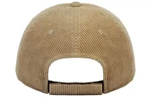 NEW BALANCE Corduroy Baseball Cap With Logo - Tan