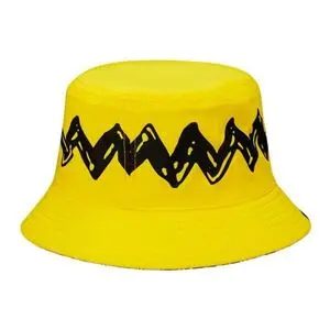 CONVERSE Converse X Peanuts Reversible Bucket Hat Yellow/black/white