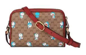 Gucci X Doraemon Mini Bag 'ebony Beige