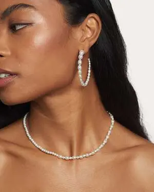POPPY FINCH Freshwater Pearl And 14k Yellow Mixed Strand Necklace