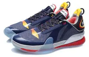 LI-NING Speed Vii 7 Premium Basketball Shoes - Blue/red/silver