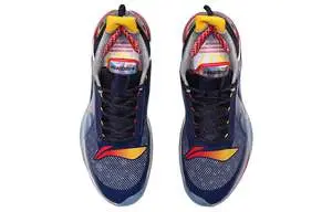 LI-NING Speed Vii 7 Premium Basketball Shoes - Blue/red/silver