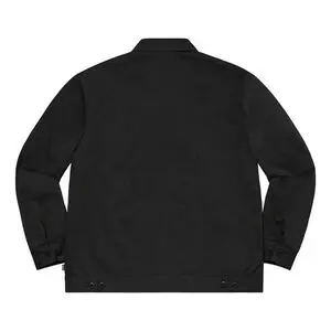 Supreme X Daniel Johnston Embroidered Work Jacket 'black Multi-color