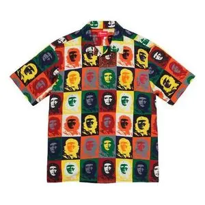 Supreme Che Rayon S/s Shirt - Multi-color