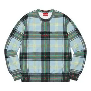 Supreme Plaid Crewneck - Multi-color