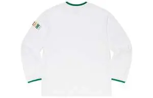 Supreme Multi Color Logo L/s Top 'white Green