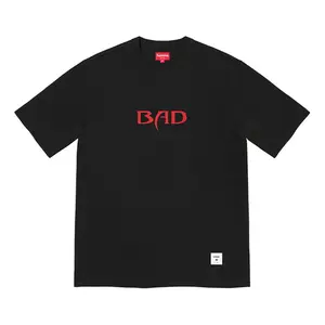 Supreme Bad S/s T-shirt 'black Red - Black/red