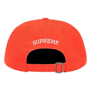 Supreme Pigment Print S Logo 6-panel 'orange White