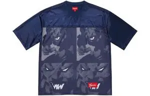 Supreme Ss23 Week9 Ronin Football Jersey - Navy