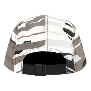 Supreme Layered Camo Camp Cap 'black White Grey