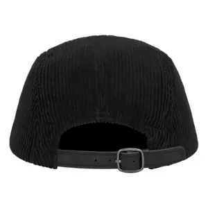 Supreme Corduroy Camp Cap 'black White