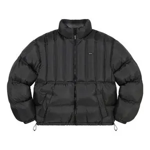 Supreme Flannel Reversible Puffer Jacket