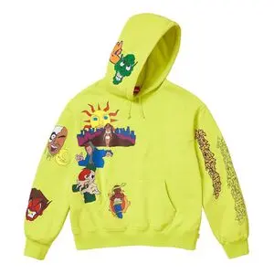 Supreme Sunrise Hooded Sweatshirt 'yellow Multi-color