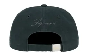 Supreme Stone Island Twill 6-panel Cap - Black