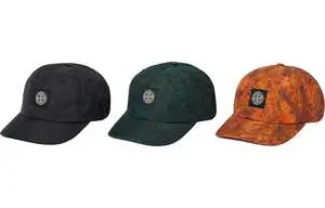 Supreme X Stone Island Nylon 6-panel Cap