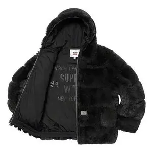 Supreme X Wtaps Faux Fur Hooded Jacket