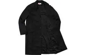 Supreme Fw18 X Comme Des Garcons Shirt Wool Overcoat