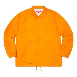 Supreme World Famous Coaches Jacket 'orange Black - Orange/black