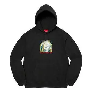 Supreme Ecstasy Hooded Sweatshirt 'black White - Black/white