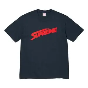 Supreme Fw23 Week7 Mont Blanc T-shirt - Navy
