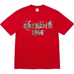 Supreme Varsity Logo T-shirt - Red