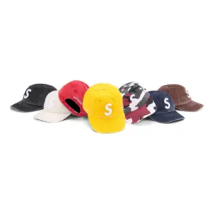 Supreme Pigment Print S Logo 6-panel Cap - Multi-color
