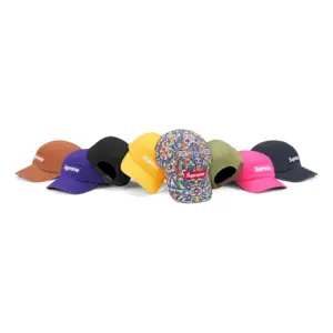 Supreme Washed Chino Twill Camp Cap - Multi-color