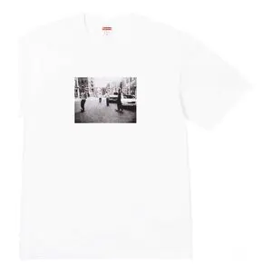Supreme Crew 96 T-shirt 'white Black - White/black