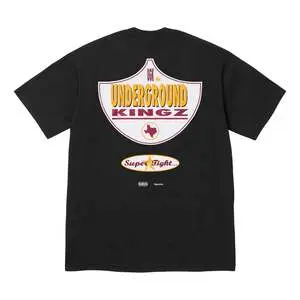 Supreme X Ugk Super Tight T-shirt 'black White