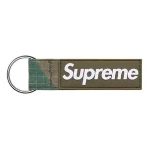 Supreme Ripstop Keychain Ss24 - Olive