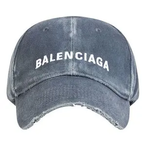 Balenciaga Logo Front Cap - Grey