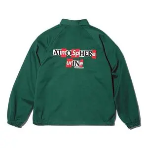 Supreme X Antihero Snap Front Twill Jacket 'green Red