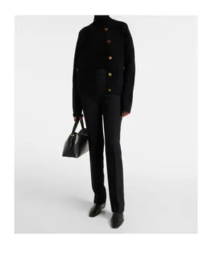 TOTEME Wool And Cashmere-blend Cardigan With Button Fastening