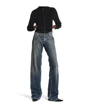 Balenciaga Fitted Low-waisted Jeans