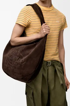 Loewe Roomy Logo-print Tote Bag