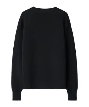 LEMAIRE Boat-neck Sweater - Black