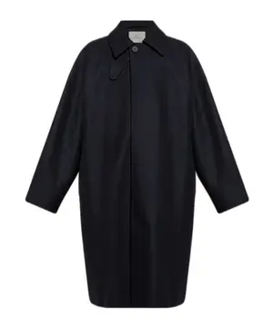 Studio Nicholson Cabo Wool Coat - Black