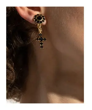 Dolce & Gabbana Dolce Gabbana Embellished Clip Earrings