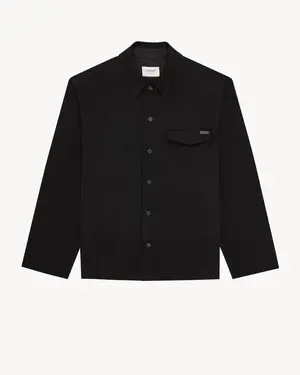 Saint Laurent Long-sleeved Shirt Jacket
