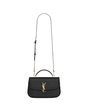 Saint Laurent Solferino Small Shoulder Bag - Black