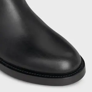 Celine High Boot Biker In Calfskin Vegetal Tanning