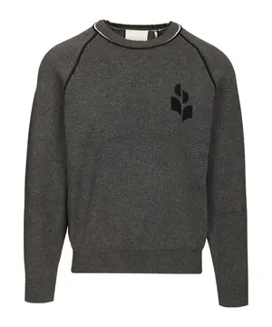 Isabel Marant Étoile Crew-neck Knit Top - Grey