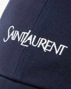 Saint Laurent Cotton Gabardine Cap