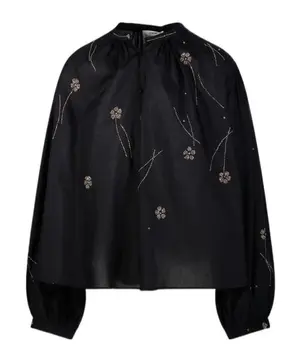 FORTE_FORTE Long-sleeved Shirt - Black