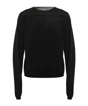 Rick Owens Long-sleeved Knitwear - Black