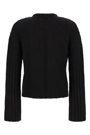 Rick Owens Ribbed-knit Long-sleeve Sweater