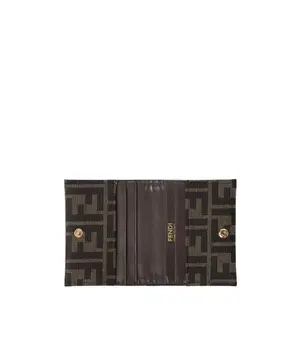 Fendi Ff Jacquard Card Case