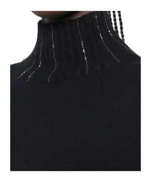 Fabiana Filippi High Neck Knit Dress