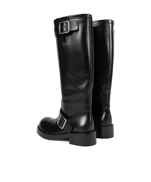 ANN DEMEULEMEESTER Arwa Engineer High Boots